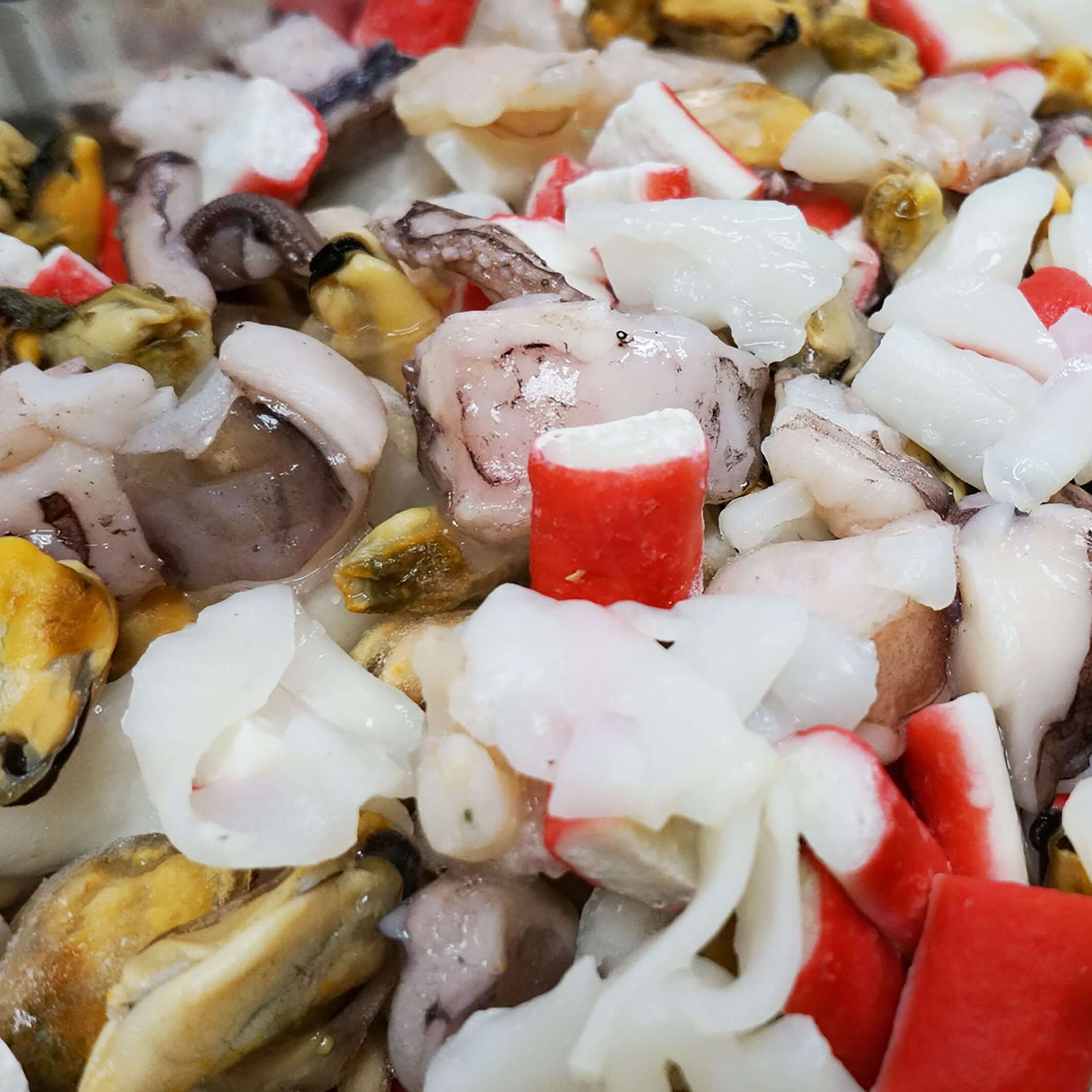 SEAFOOD MIX - WILD CAUGHT, 16 oz.